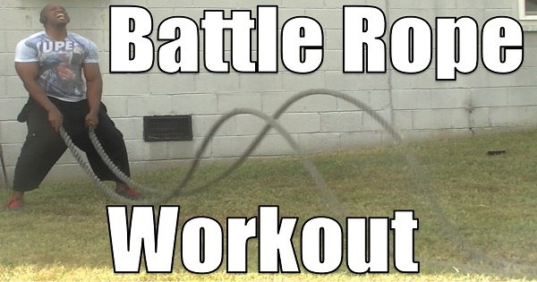 How to Do Battle Rope Workouts to Lose Weight