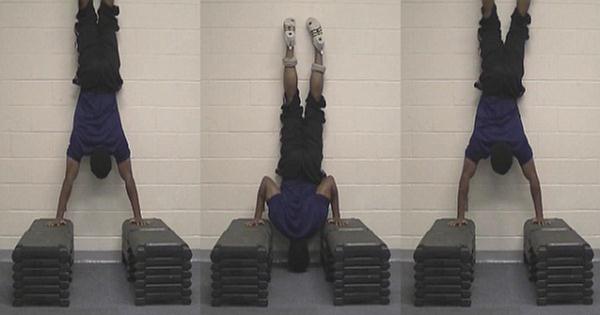 Handstand Push-up Tutorial → the Best Exercise for Bigger Shoulders